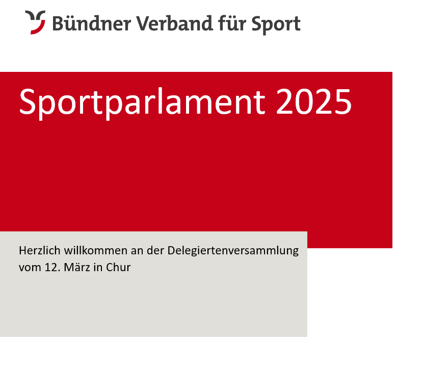 Bündner Verband für Sport (BVS) – Sportparlament 2025